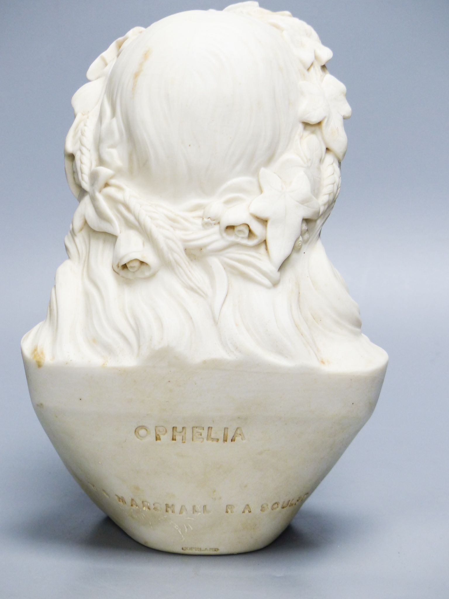 W. C. Marshall | A Copeland Parian and bust of Ophelia | MutualArt