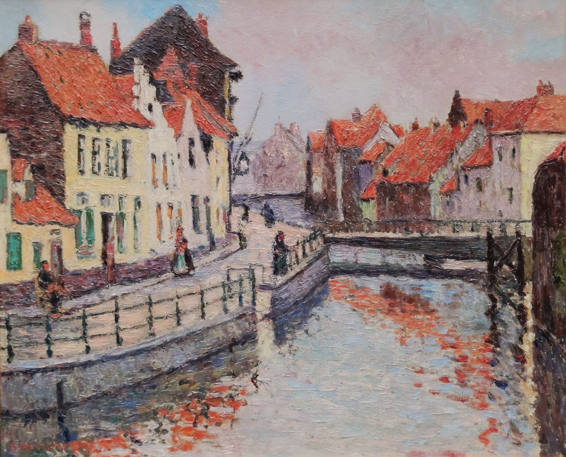 André Wilder | Canal in Bruges | MutualArt