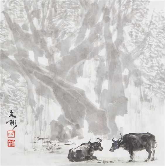 Liu Wenbin | 2 Artworks at Auction | MutualArt