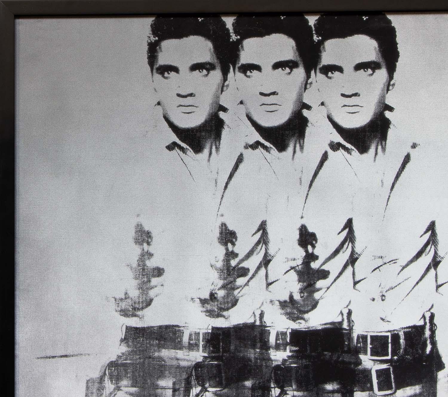 Andy Warhol | Triple Elvis | MutualArt