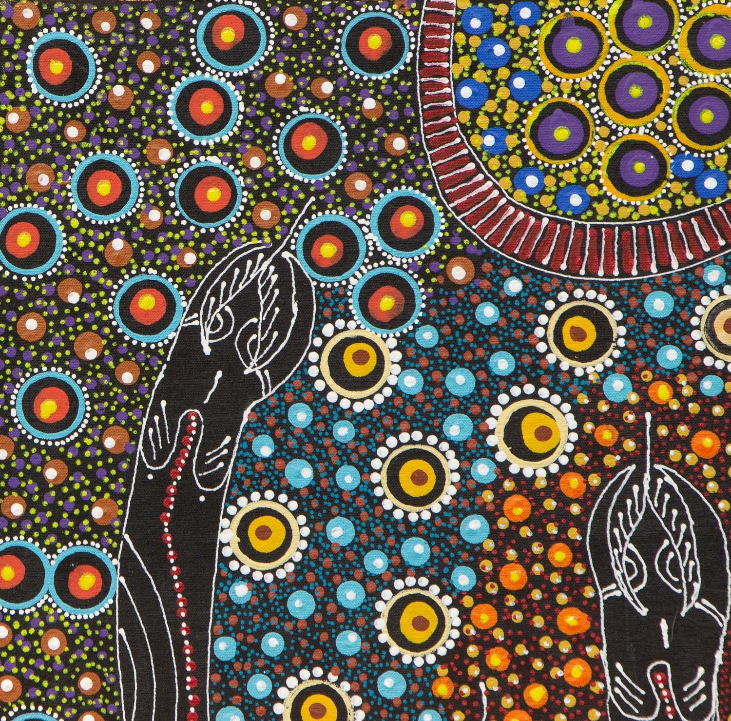 Colleen Wallace Nungurrayi | Dreamtime Sisters | MutualArt