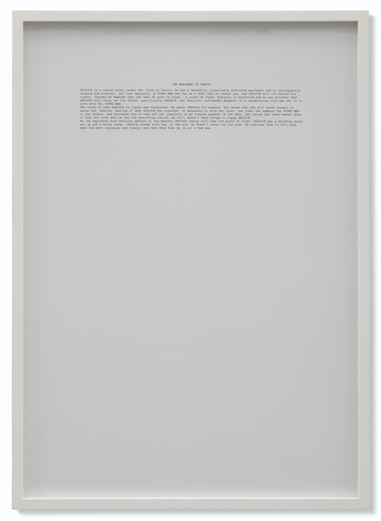 Emma Kay | Shakespeare From Memory | MutualArt