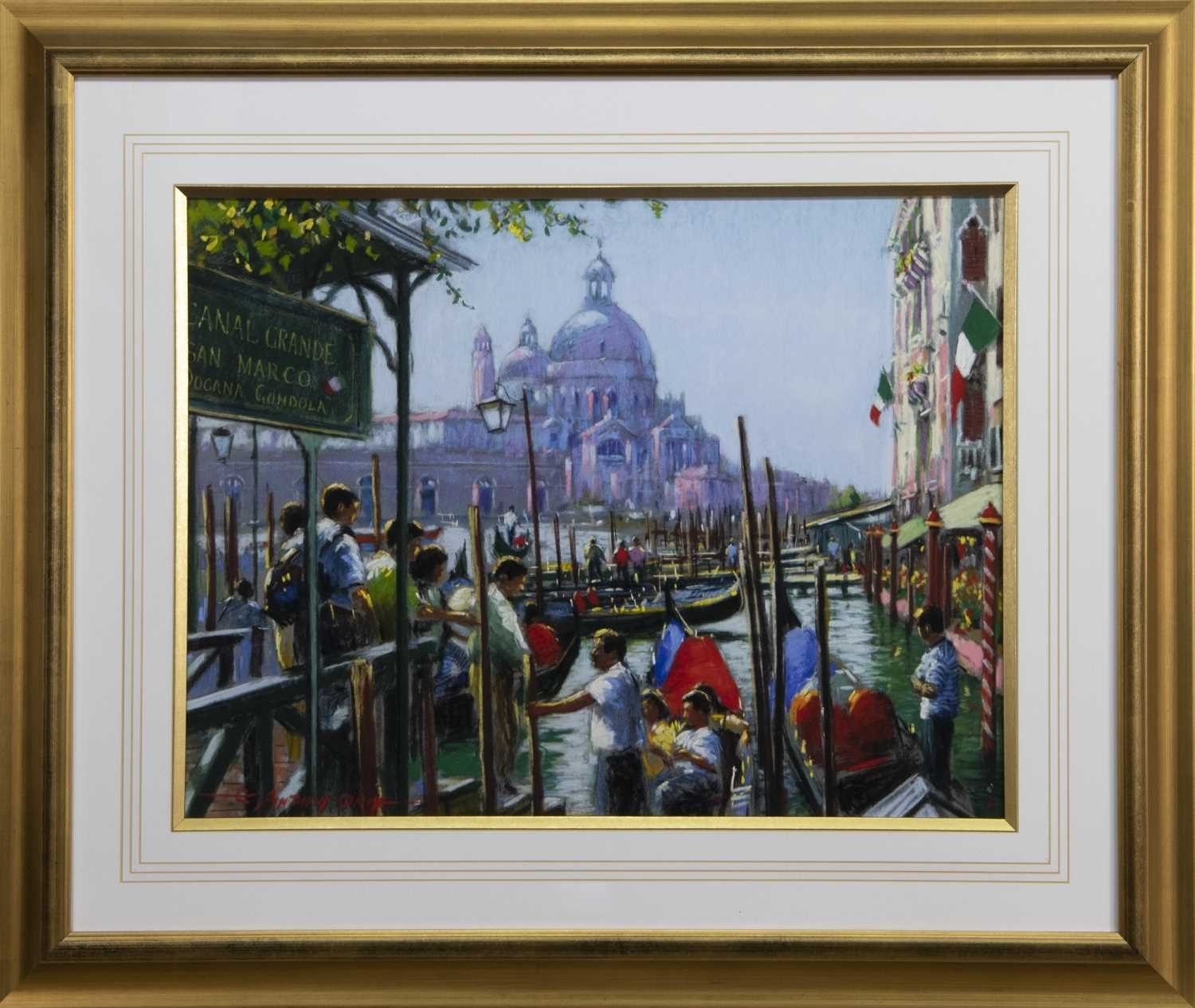 Anthony Orme | GONDOLIERS ON THE GRAND CANAL (1998) | MutualArt