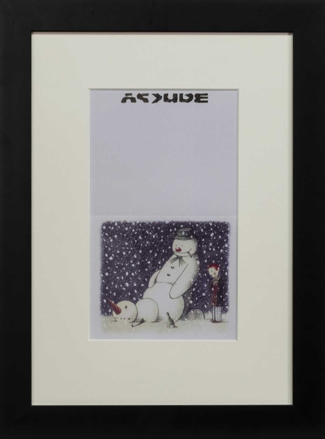 Banksy | RUDE SNOWMAN | MutualArt