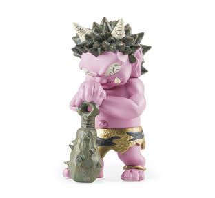 Kazuyuki Takishita | Pink oni from MOMOTARO ONI figure | MutualArt