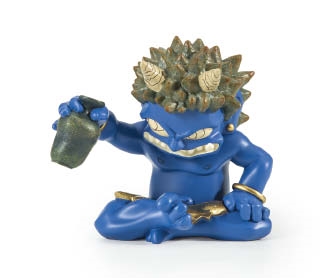 Kazuyuki Takishita | Blue Ogre from MOMOTARO ONI figure | MutualArt