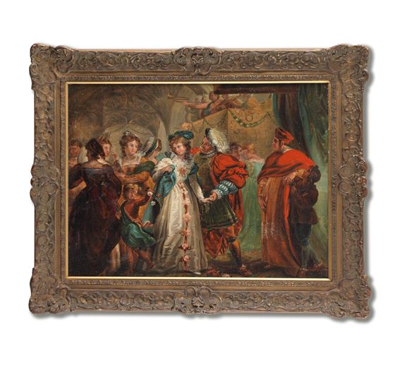 Thomas Stothard | Henry VIII's First Sight of Anne Boleyn | MutualArt