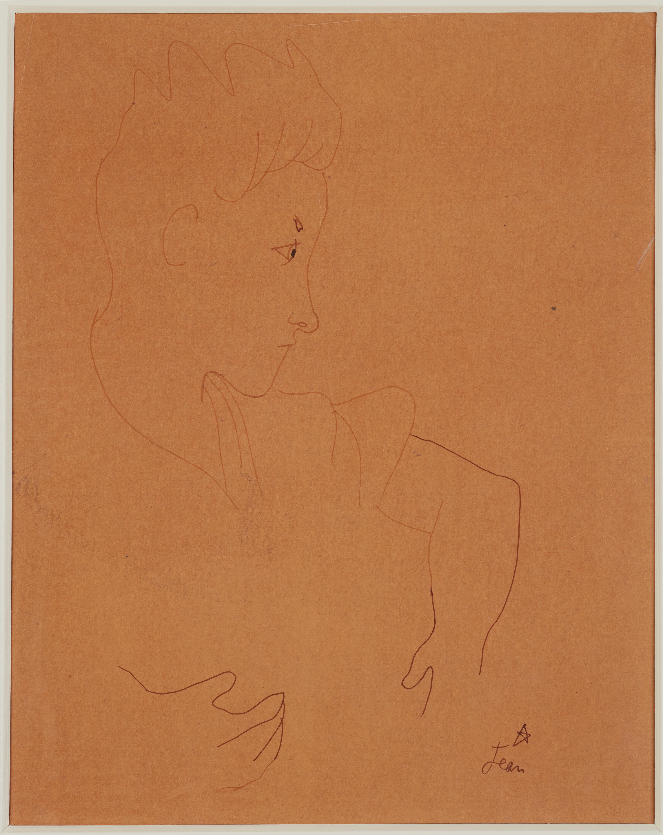 Jean Cocteau | Portrait de Jean Desbordes | MutualArt