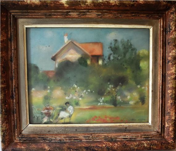 Henri Ottmann | In the garden | MutualArt