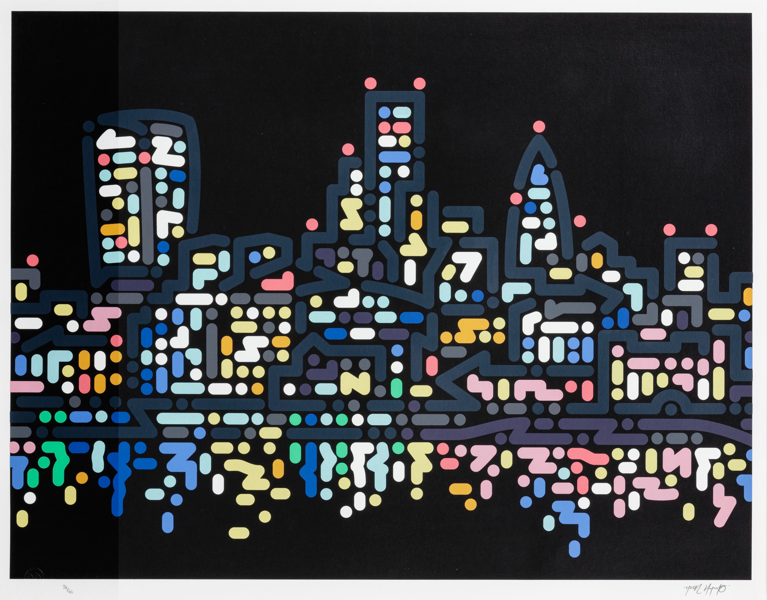 Yoon Hyup | Thames Lights (2020) | MutualArt