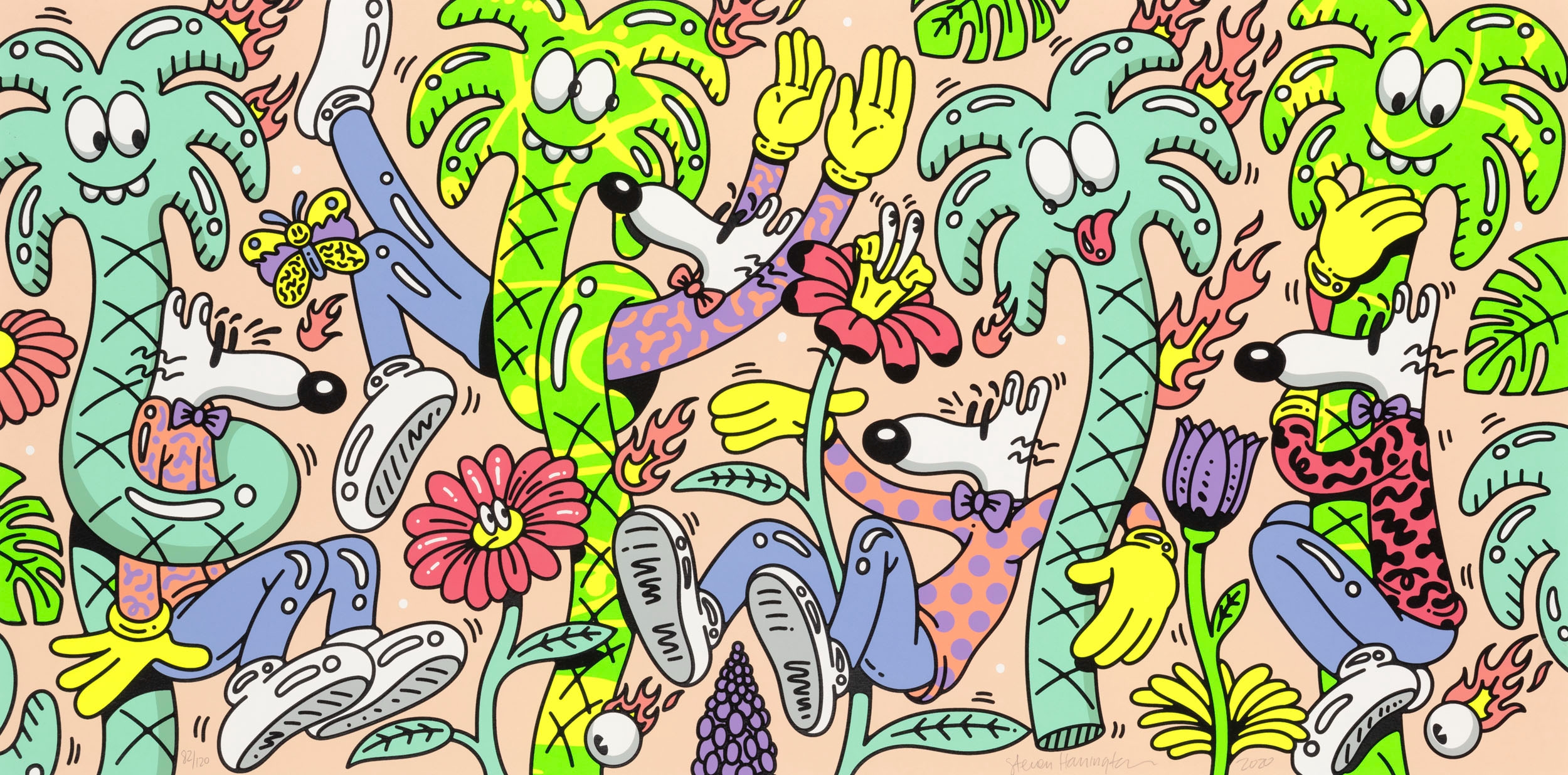 Steven Harrington | Our House Is On Fire (2020) | MutualArt