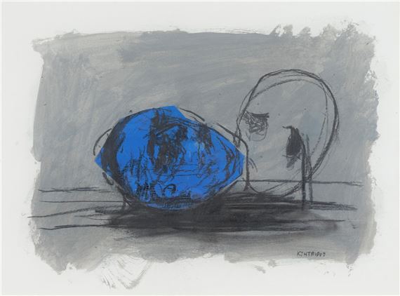 William Kentridge | Ochre Head | MutualArt