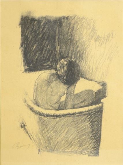 Pierre Bonnard | The Bath (Circa 1925) | MutualArt