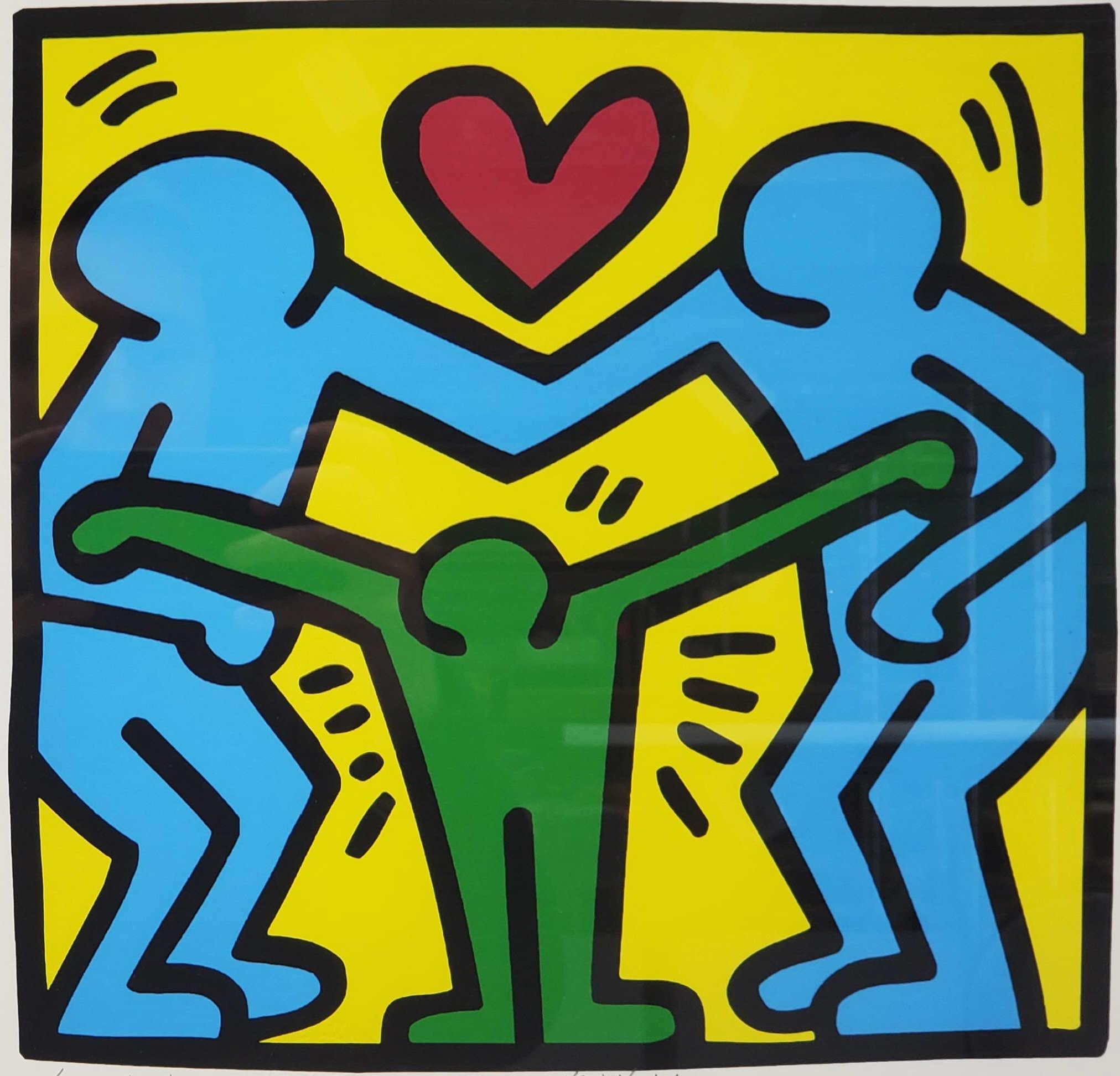 Keith Haring | Circle Of Men Dance | MutualArt
