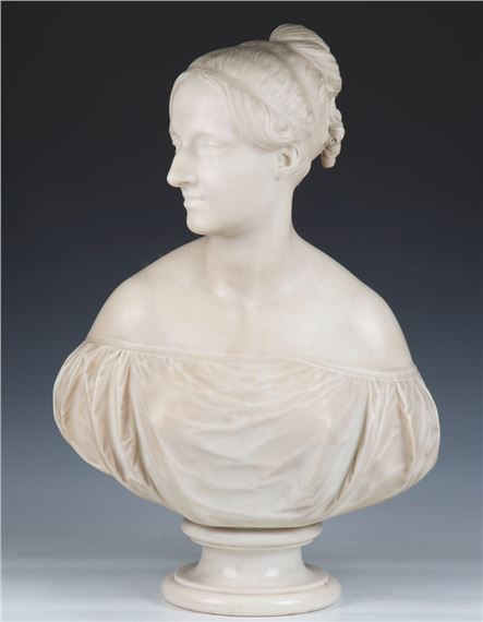 Timothy Butler | A Victorian head and shoulders portrait bust of a ...