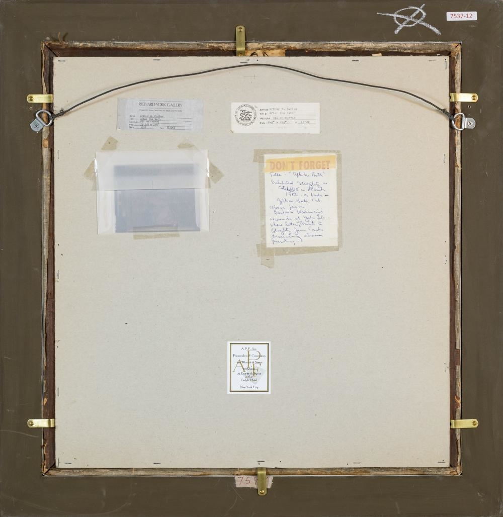 Arthur B. Carles | After the Bath | MutualArt