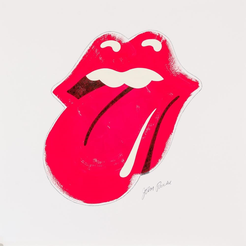 John Pasche | The Rolling Stones Logo Design | MutualArt