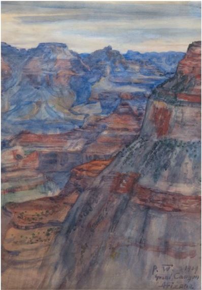 Paul Weiser | Grand Canyon (1909) | MutualArt