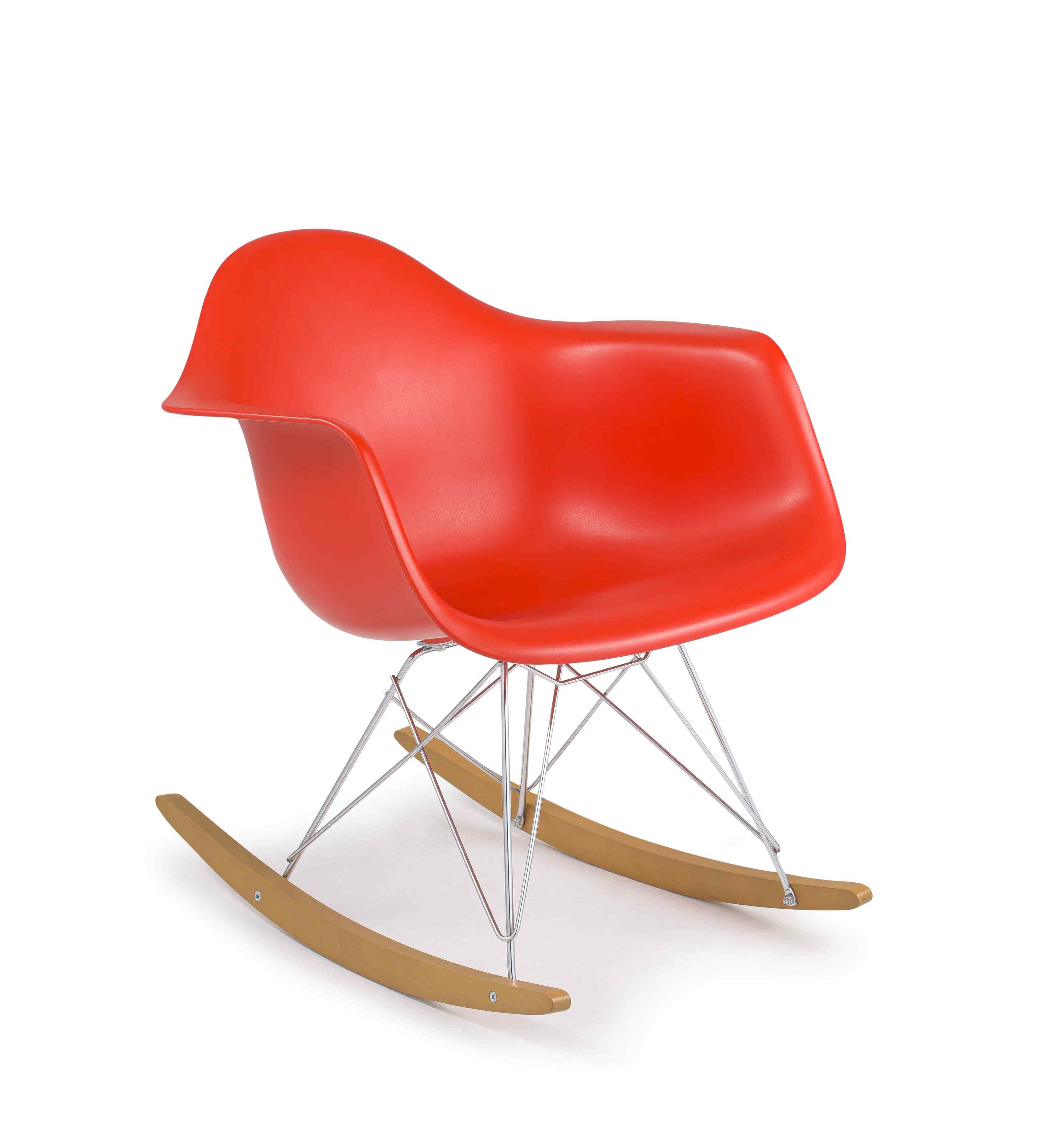 Charles & Ray Eames | An RAR plastic rocker designed in the 1950s by ...