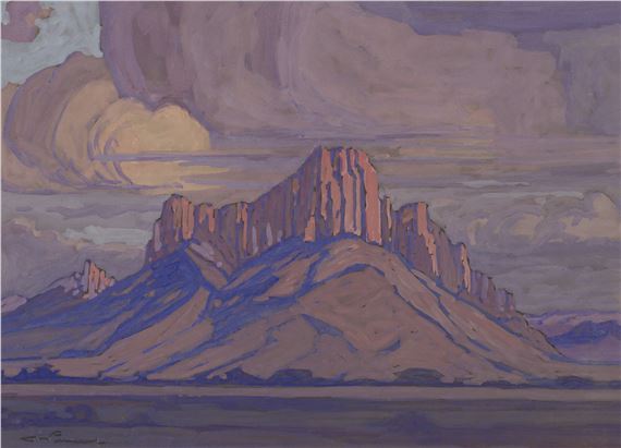 Jacob Hendrik Pierneef | Mountain Landscape | MutualArt
