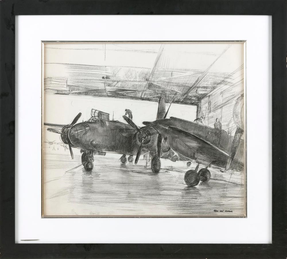 Alice Kent Stoddard | Readying the planes | MutualArt