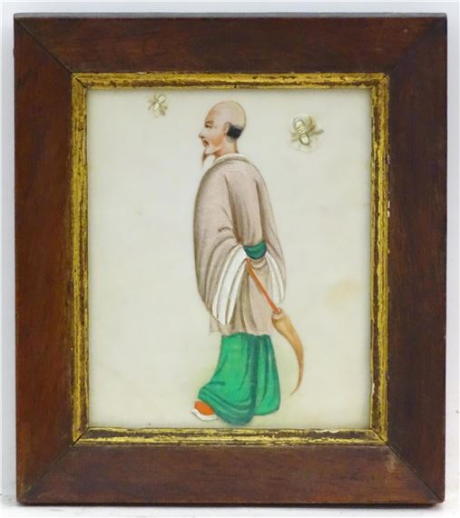 Chinese School, 19th Century | Chinese watercolour on rice paper ...