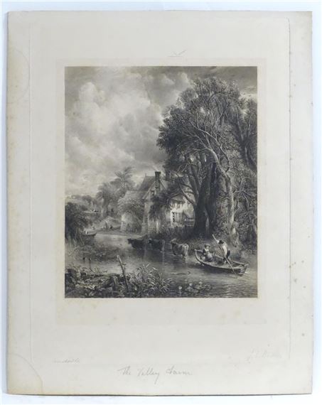 John Constable | The Valley Farm | MutualArt