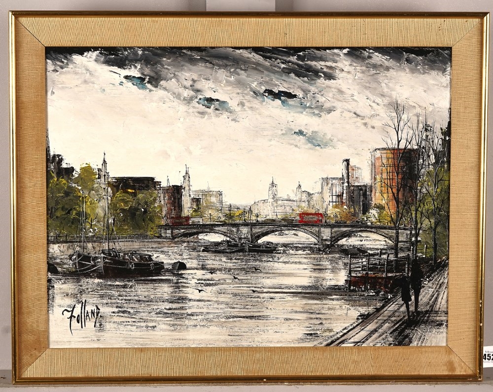 Ronald Norman Folland | A London view; and a companion | MutualArt