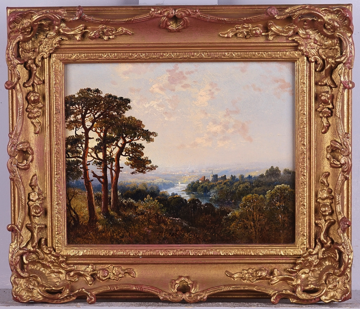 Edward H. Niemann | On the Wharfe, Barden Tower, Yorkshire | MutualArt