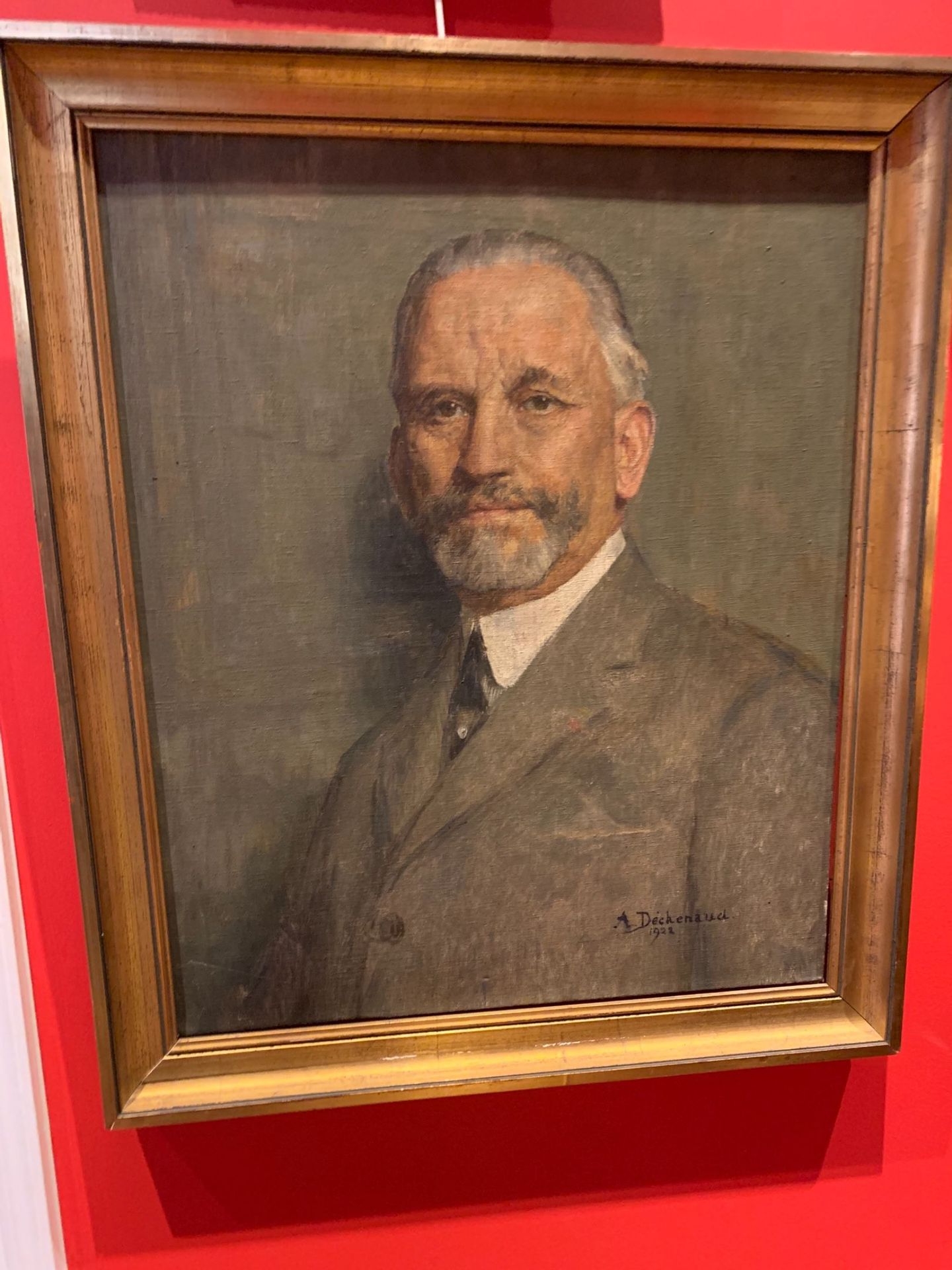 Adolphe Déchenaud | Portrait of a man (1922) | MutualArt