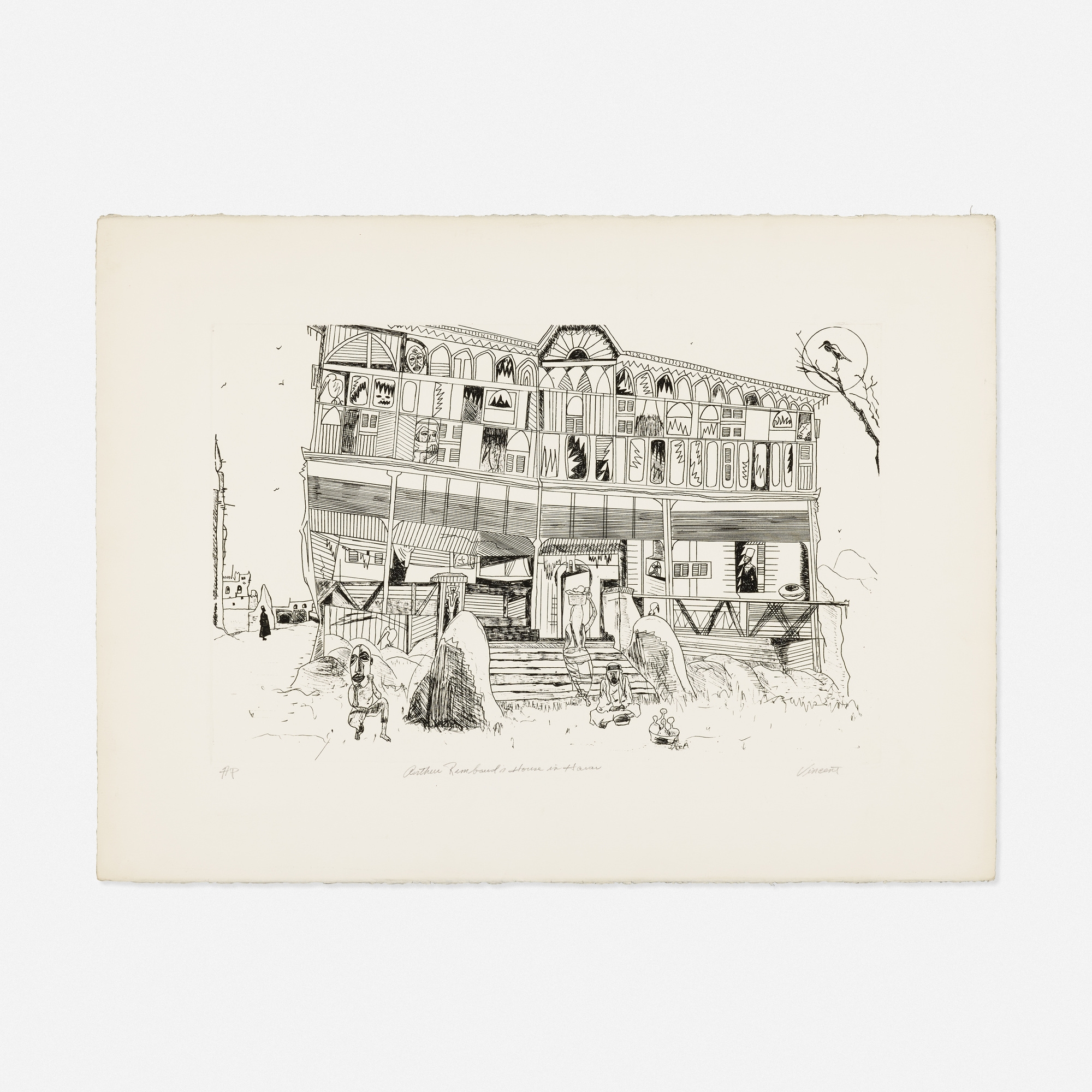 Vincent DaCosta Smith | Arthur Rimbaud's House in Harar (1975) | MutualArt