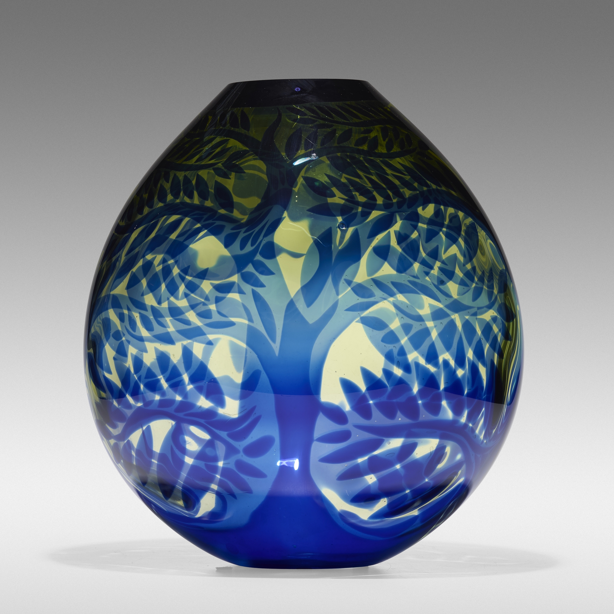Duncan McClellan | Large vase with trees | MutualArt