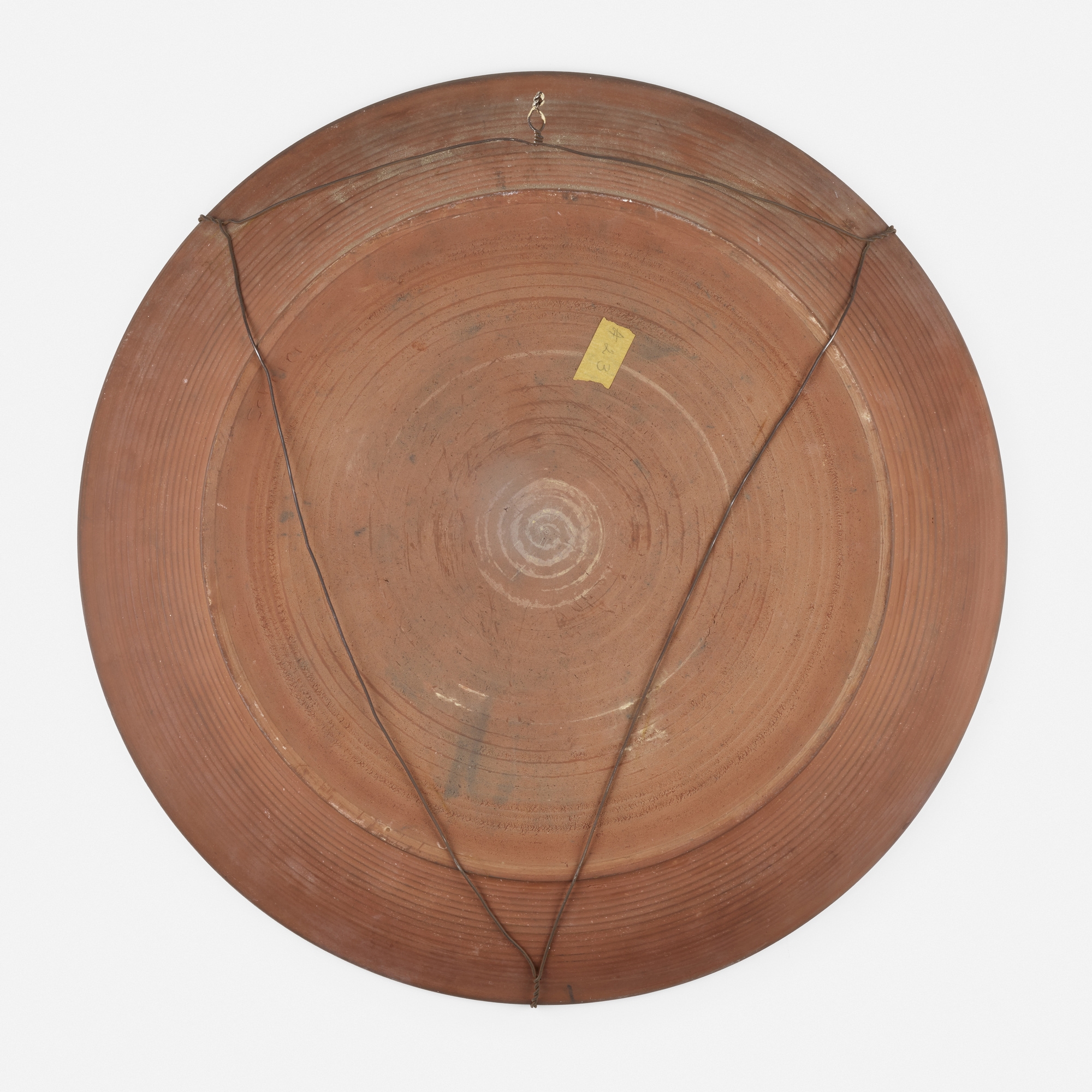 Edwin & Mary Scheier | Early and Large charger (Circa 1950) | MutualArt