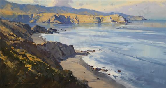 John Crump | John Crump Morning Calm Breaker Bay & Wellington Heads ...