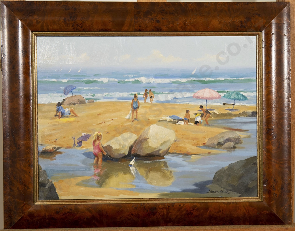 Trevor Hayter | Trevor Hayter At the Beach | MutualArt