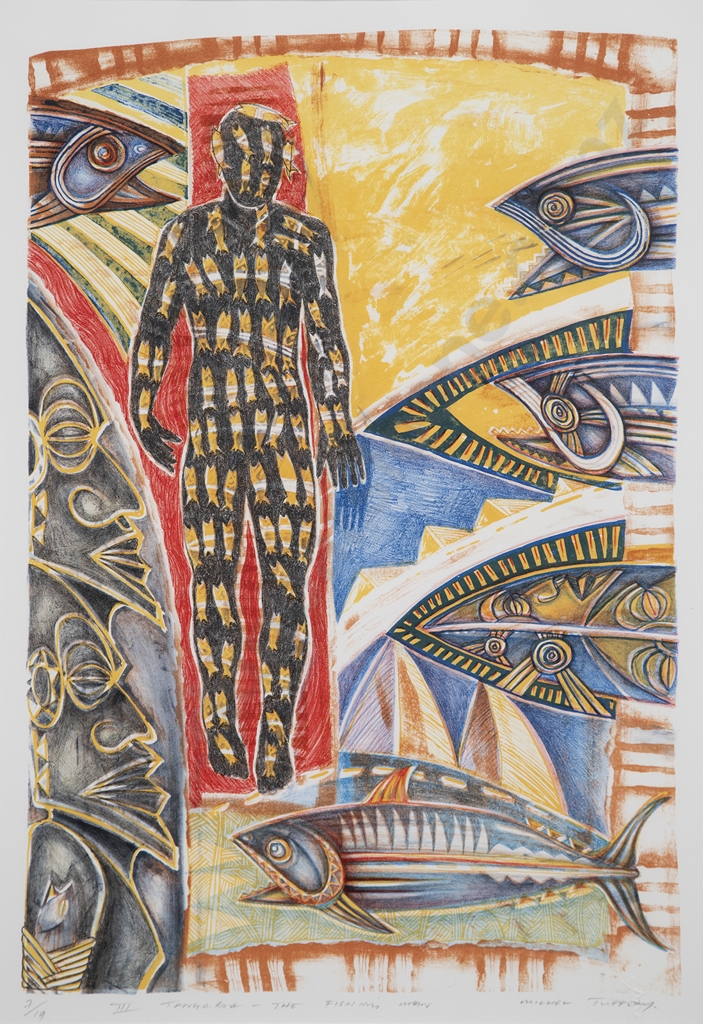 Michel Tuffery | Michel Tuffery Tangaroa - The Fishing Man III | MutualArt