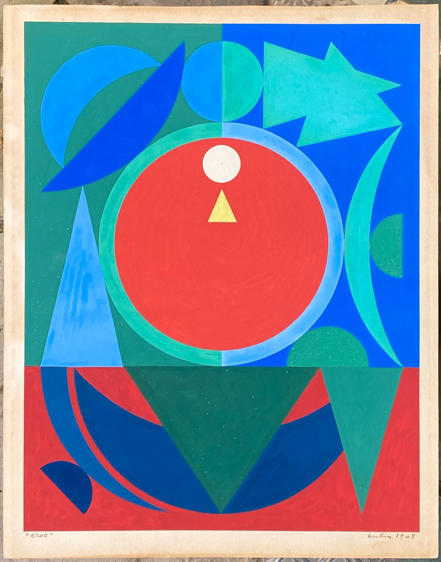 Auguste Herbin | Eros (1948) | MutualArt