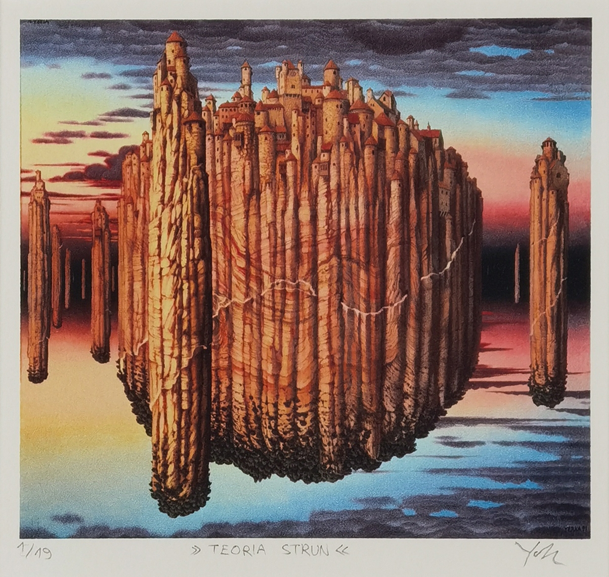 Jacek Yerka | Teoria Strun | MutualArt