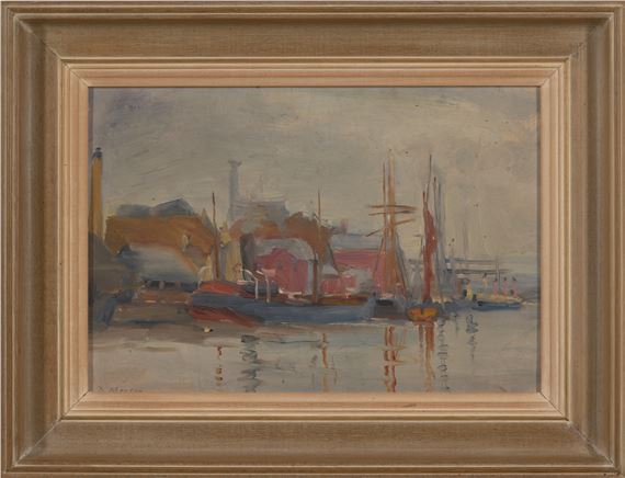 Dora Meeson | Harbour Scene | MutualArt