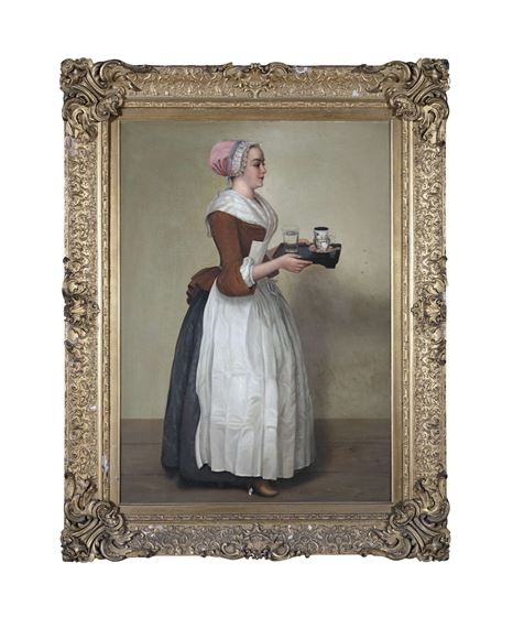 Jean-Étienne‏ Liotard | La Belle Chocolatiere | MutualArt