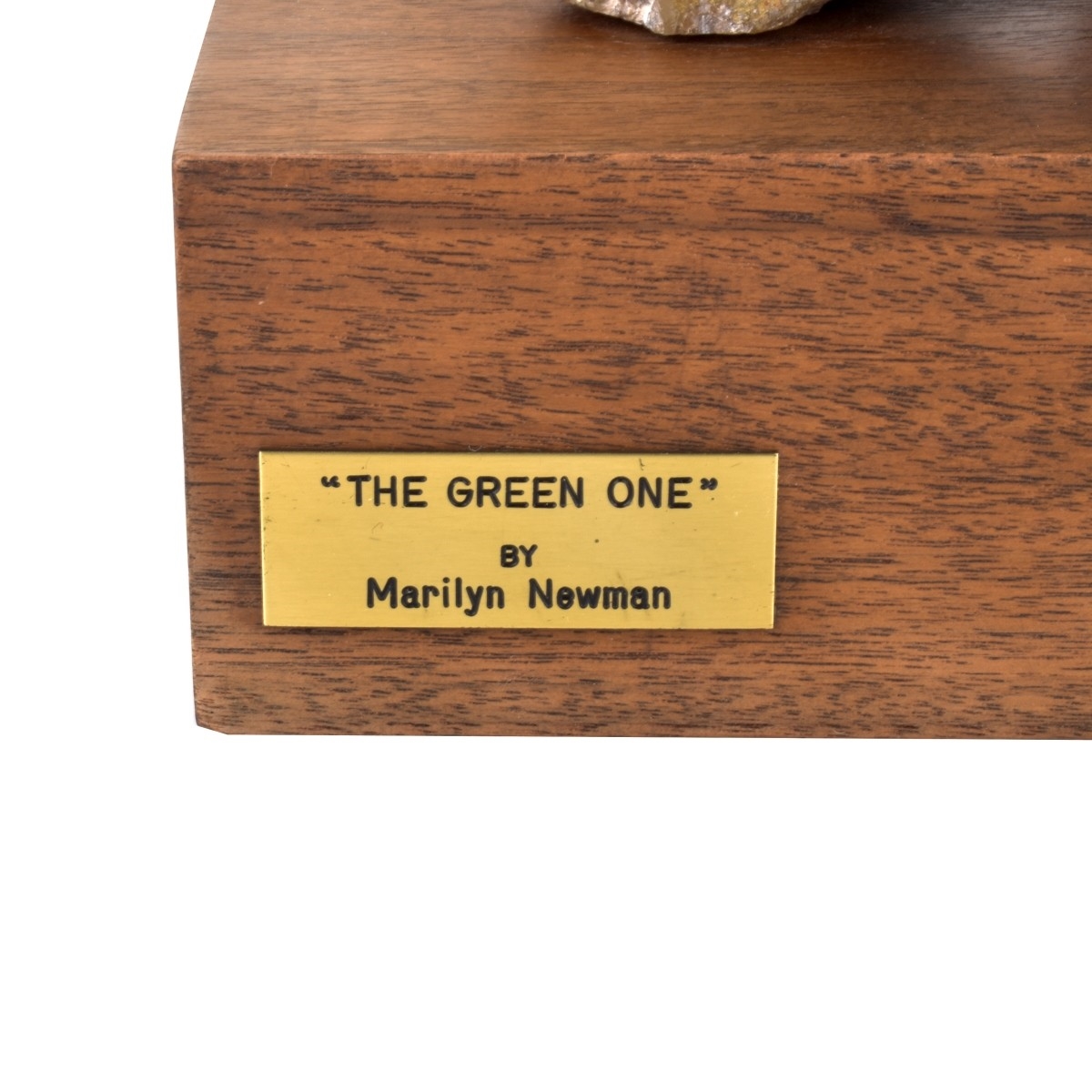 Marilyn Newman | The Green One | MutualArt