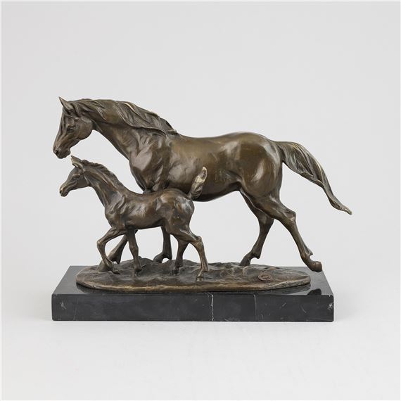 Miguel Fernando López (Milo) | Mare and foal | MutualArt