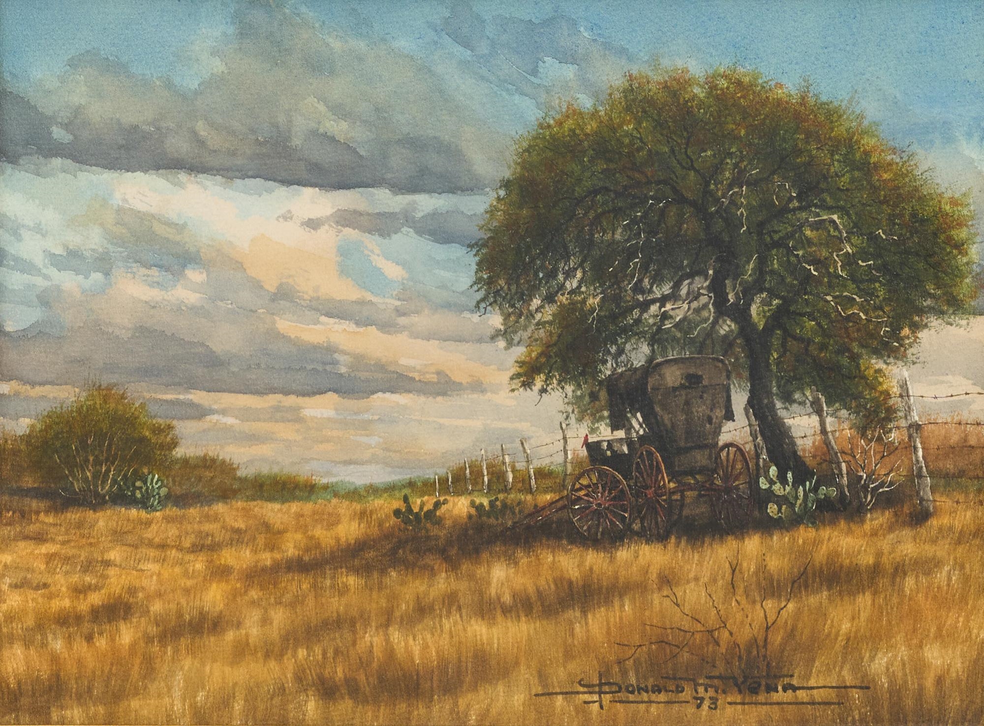 Donald M. Yena | A Touch of Fall” (1973) | MutualArt