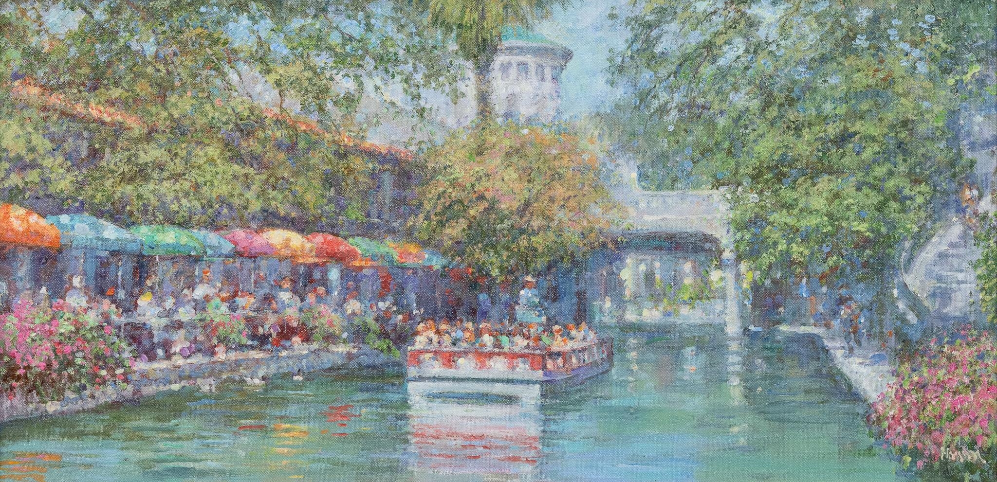 Robert Hamman | Panoramic Riverwalk | MutualArt