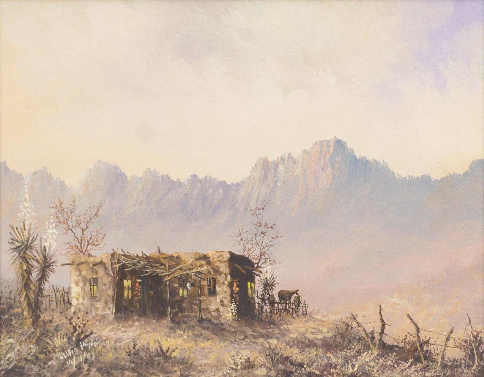 Lester Hughes | Lester Hughes Oil On Canvas Painting | MutualArt