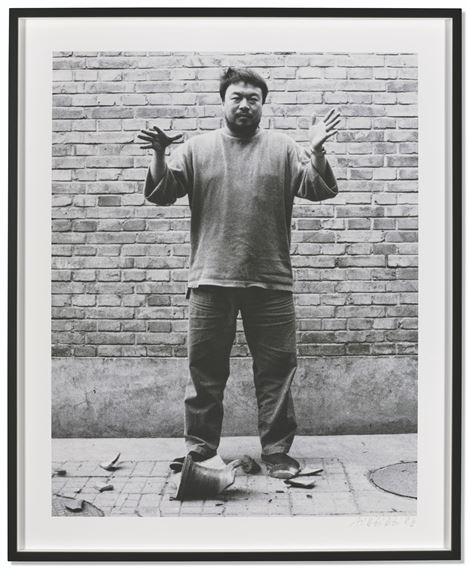 Ai Weiwei | Dropping a Han Dynasty Urn (1995) | MutualArt