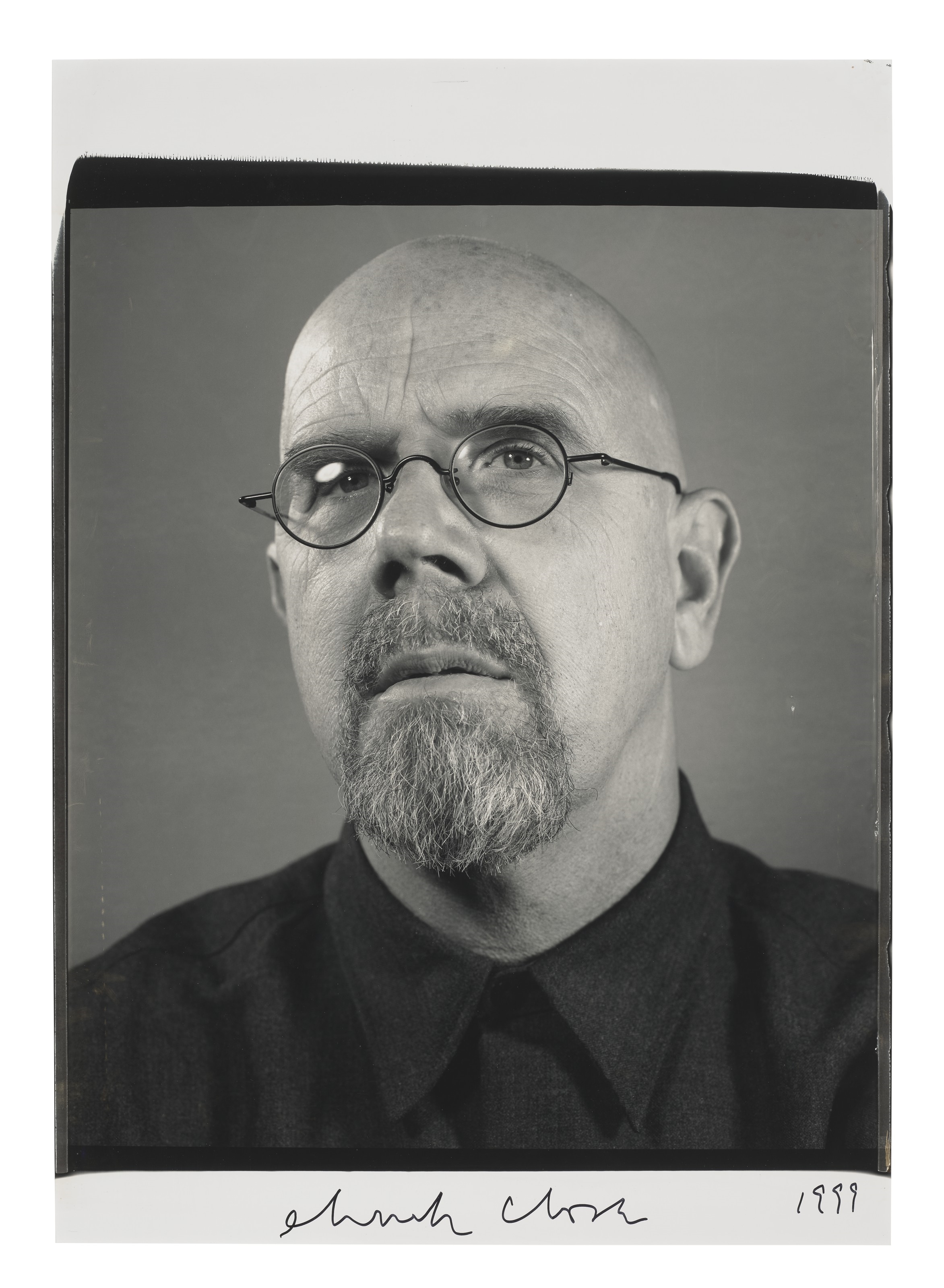 Chuck Close | Self-Portrait (1999) | MutualArt