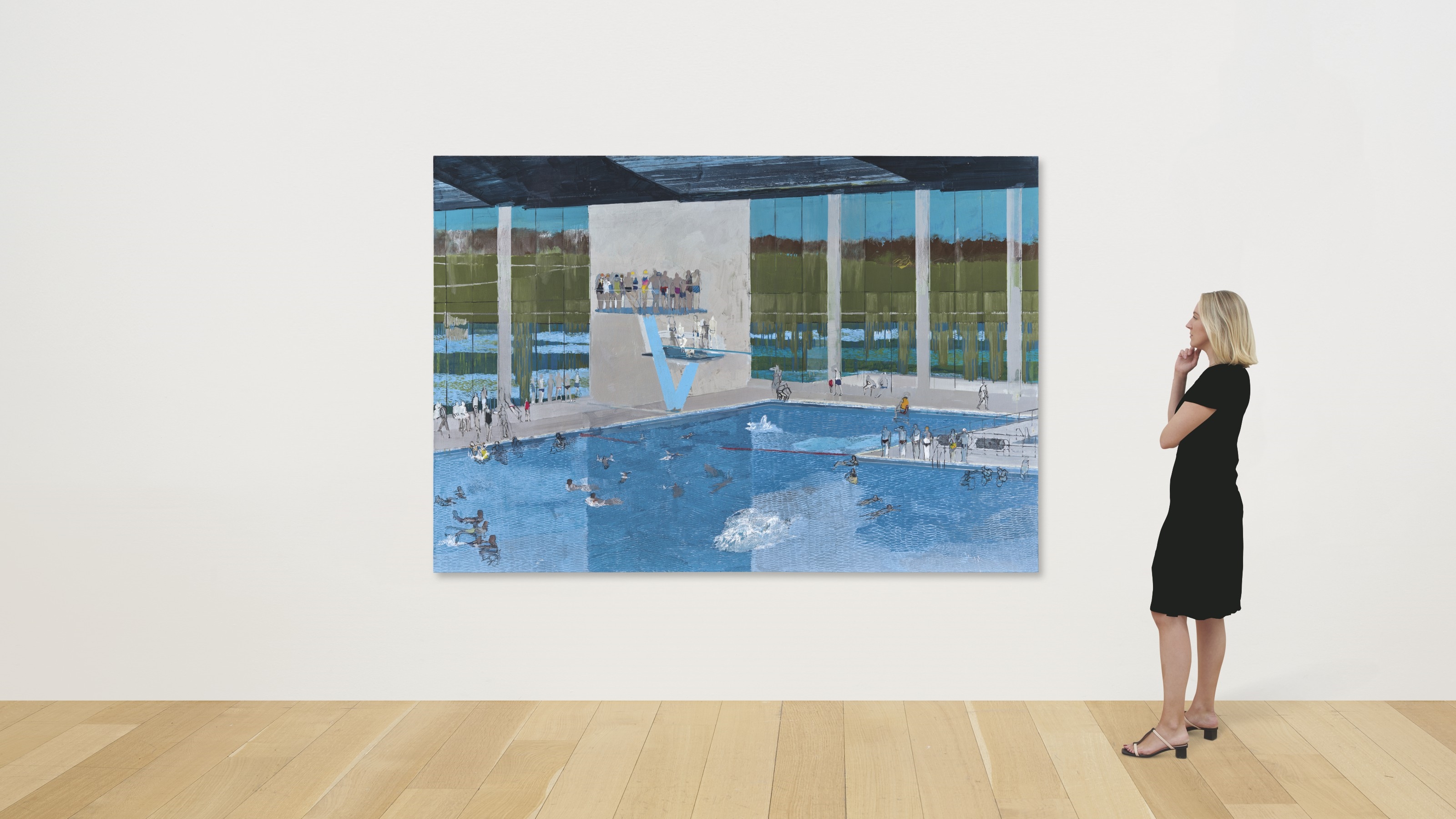 Hurvin Anderson | Audition (1998) | MutualArt