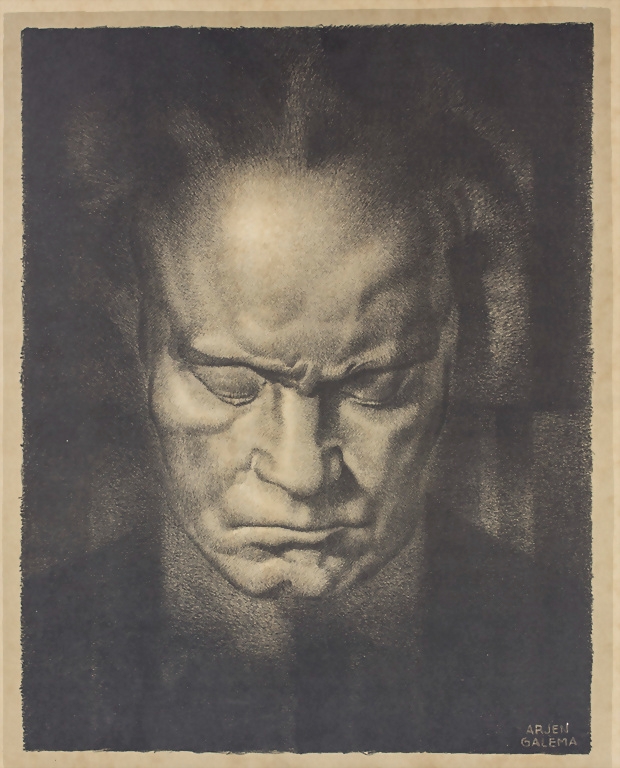 Arjen Galema | Portrait of a man's face (20) | MutualArt