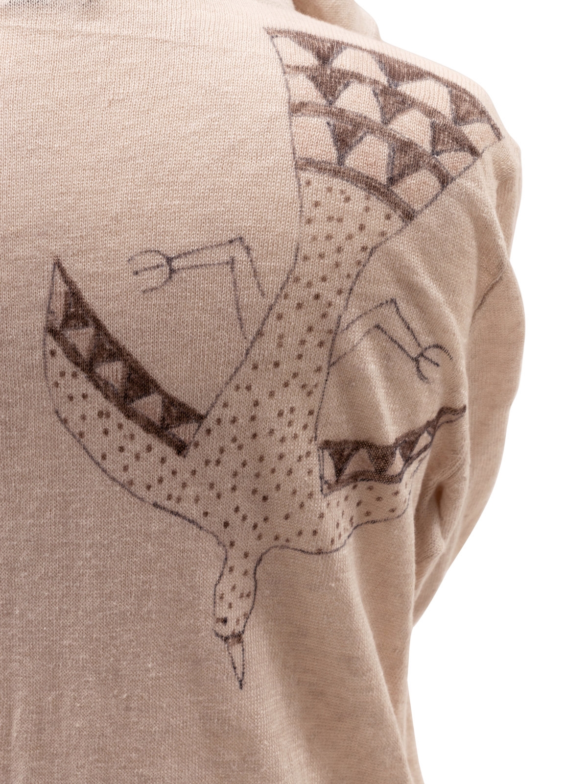 Thomas Red Owl Haukaas | Penned Ledger-style Drawings on Sweaters, with ...